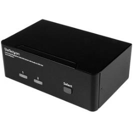 STARTECH Switch 2 puertos conmutador kvm 2 displayport 4k 60hz in ...